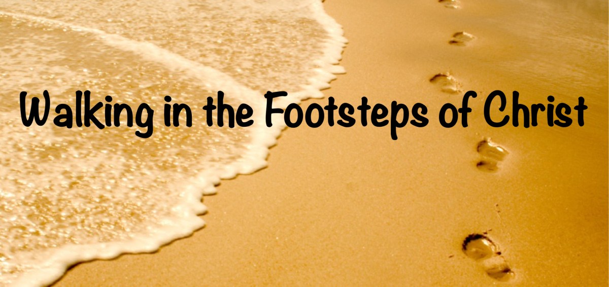 Walking in the Footsteps of Christ – Day 1 – Suffolk Vicar