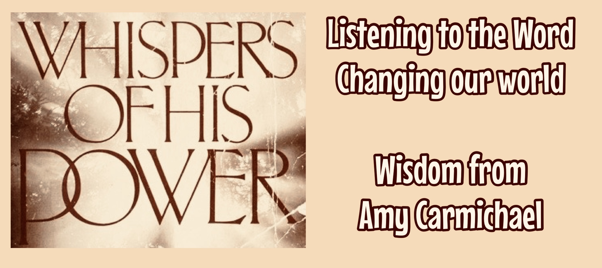 Whispers of His Power – JUNE 3 – Suffolk Vicar