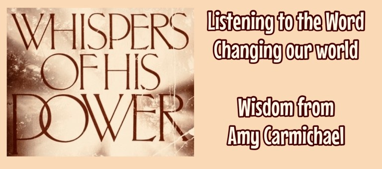 Whispers of His Power – JUNE 15 – Suffolk Vicar